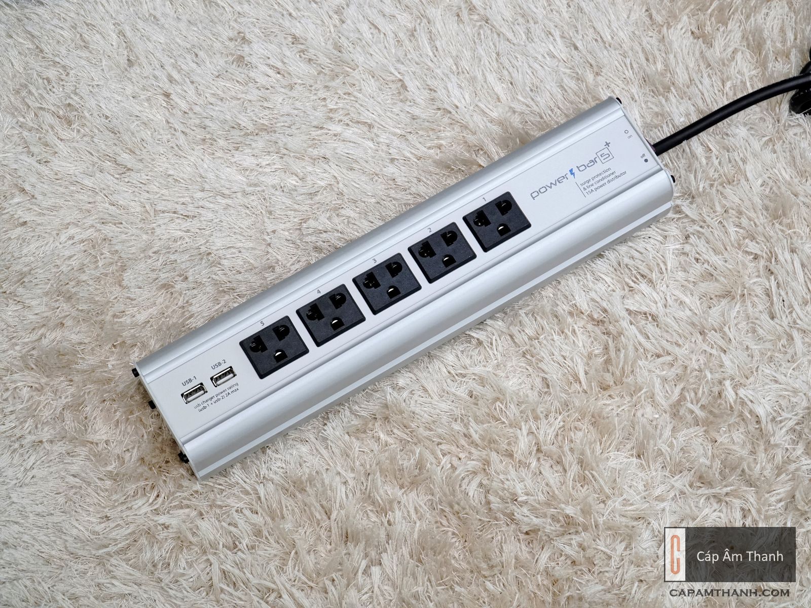 Ổ cắm Clef Power Bar 5+